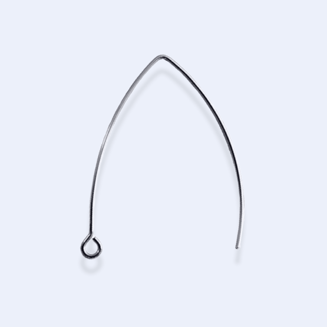 Kirurginteräksiset korvakorukoukut – Steely Pop